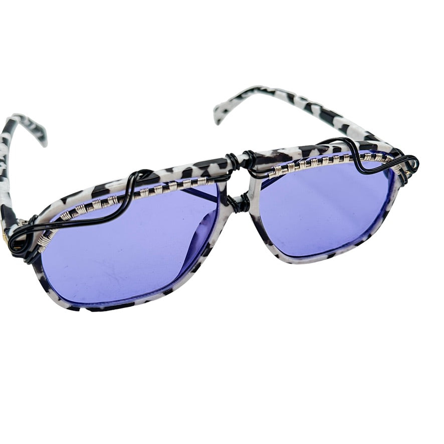 PURPLE MARBLE Aviators | Spunglasses